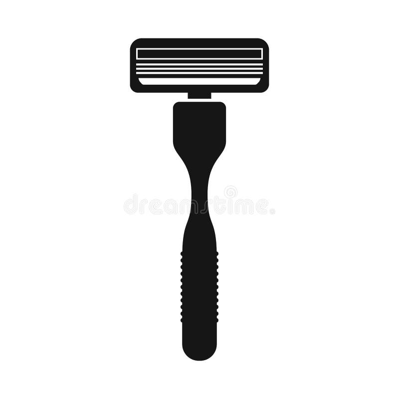 Vector Illustration of Razor and Tools Black Icon. Isolated Icon of ...