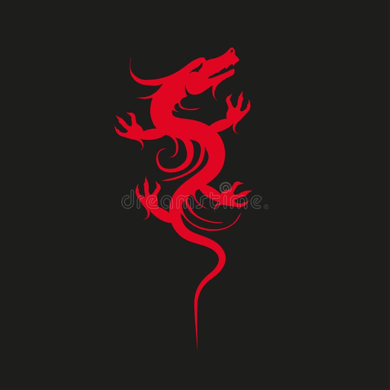 Red Dragon Logo Picture. Image: 67934413