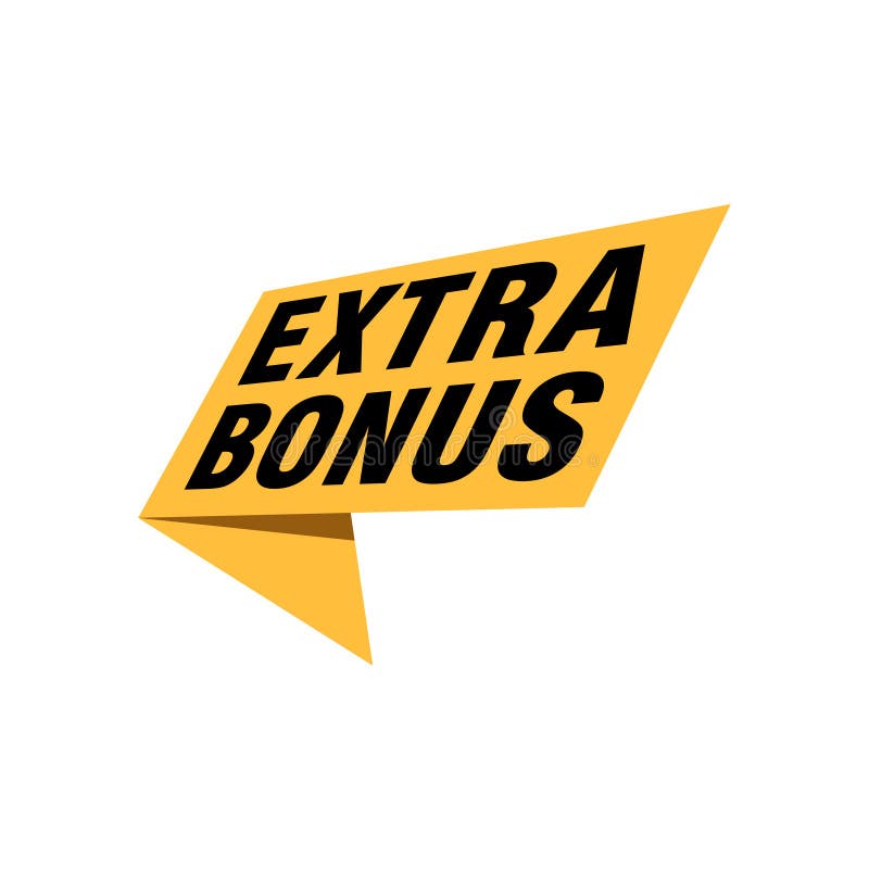 Extra Bonus Label Stock Illustrations – 2,266 Extra Bonus Label Stock ...