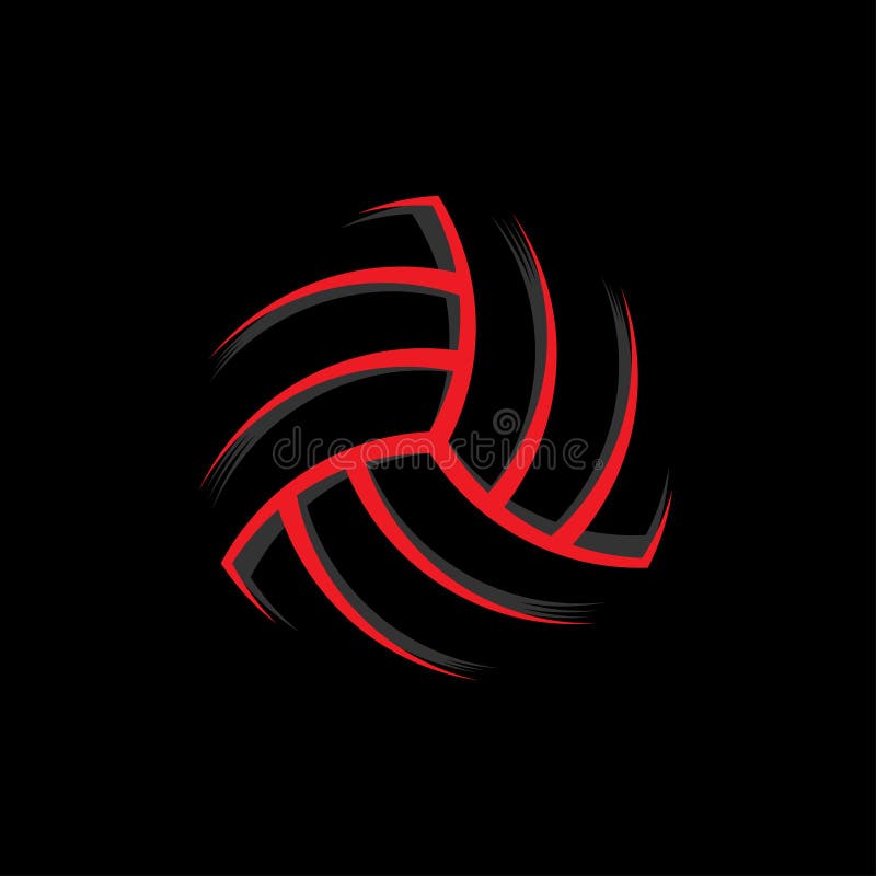 Volleyball ball stock vector. Illustration of activity - 23748171