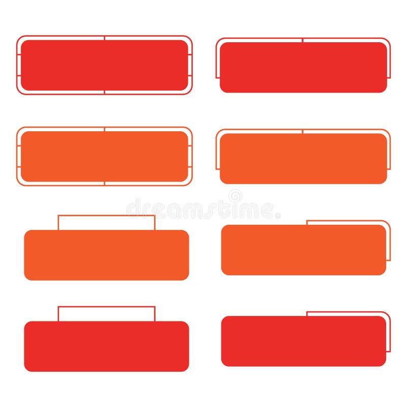 Vector Illustration of Red and White Speech Bubbles on an Abstract ...