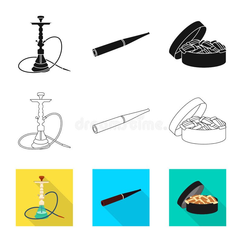 Vector Illustration of Refuse and Stop Icon. Set of Refuse and Habit ...