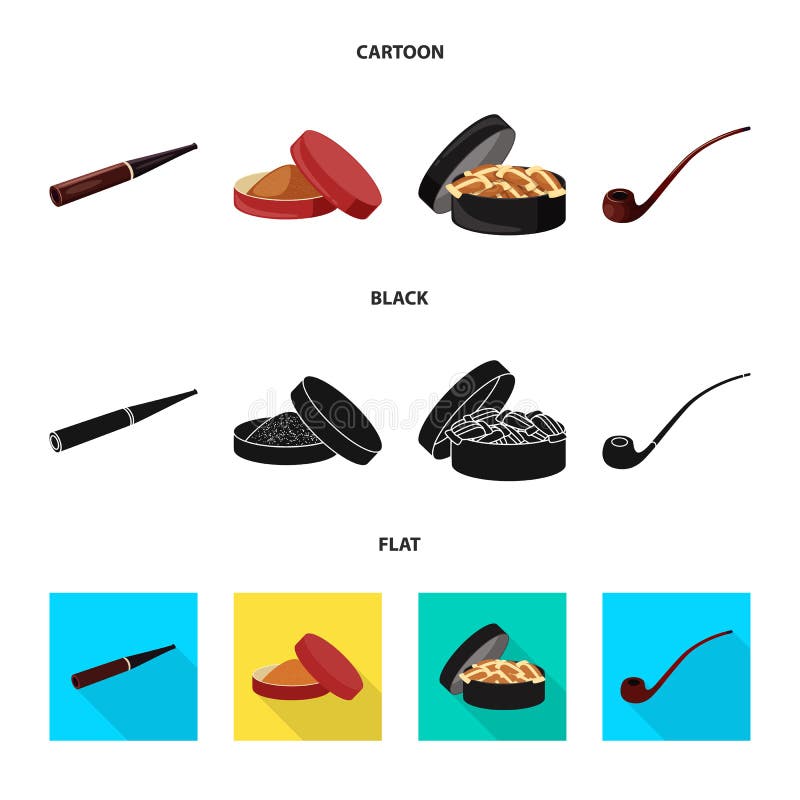 Vector Illustration of Refuse and Stop Logo. Set of Refuse and Habit ...