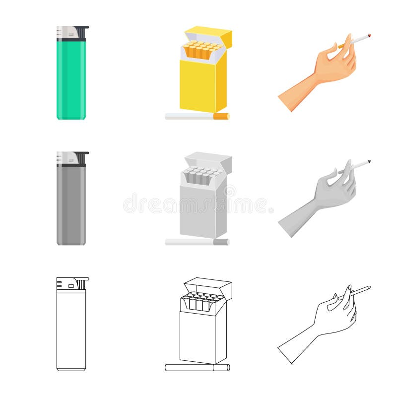 Vector Illustration of Refuse and Stop Symbol. Collection of Refuse and ...