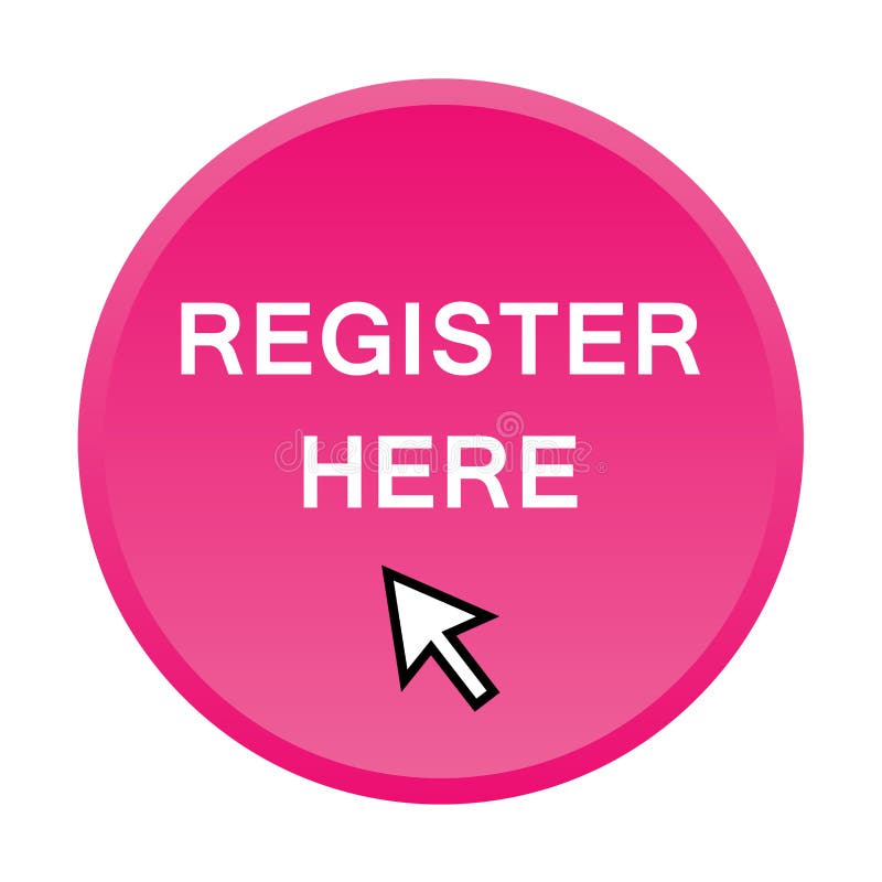 Register here button stock vector. Illustration of glossy - 128696875
