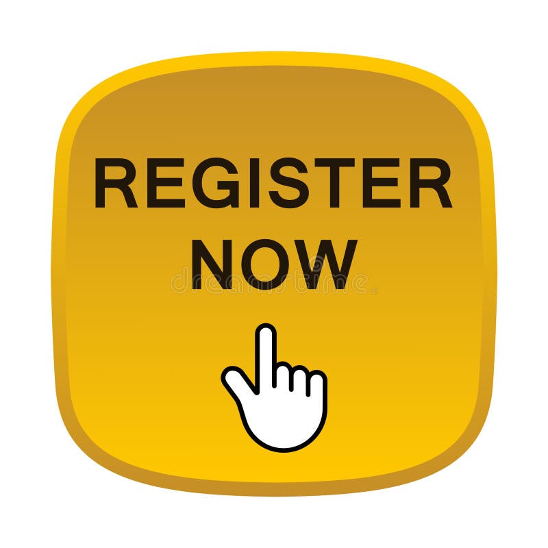 Gold Register Now Button Stock Illustrations – 201 Gold Register Now ...
