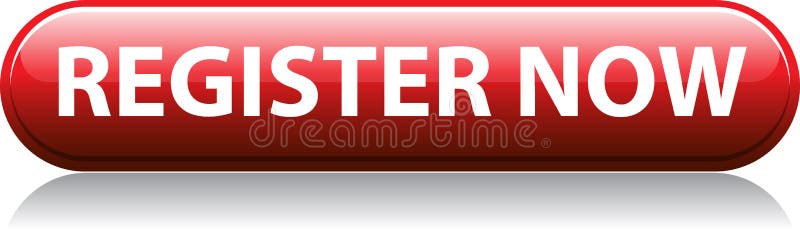 Register now red button stock vector. Illustration of coupon - 121920587
