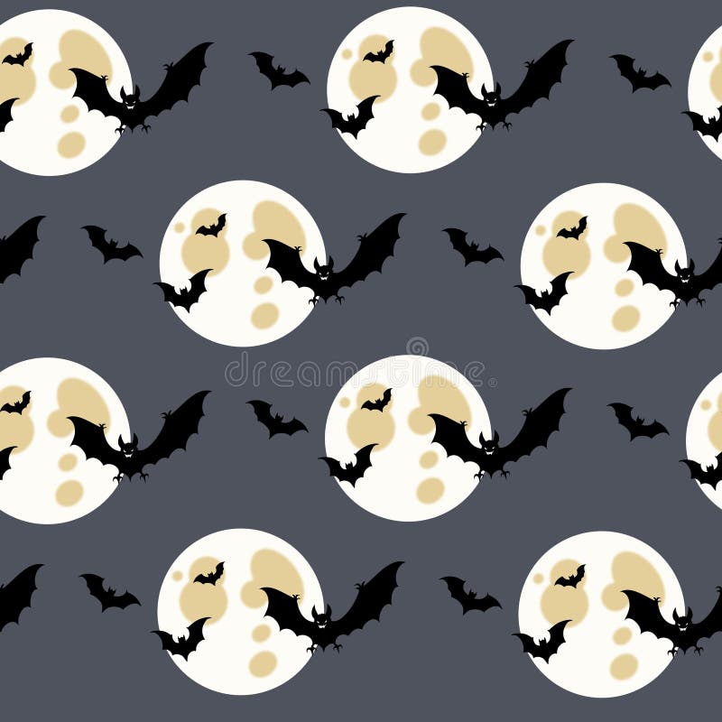 Seamless Halloween Background, Stock Vector - Illustration of holiday ...