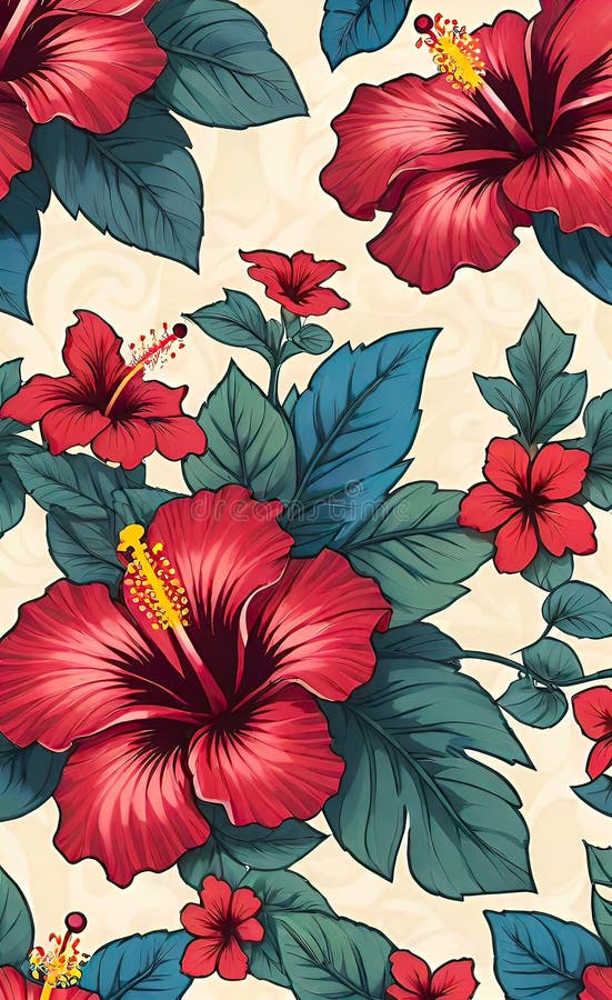 Vector Illustration, Repeating Wallpaper Pattern, Seamless Pattern of ...