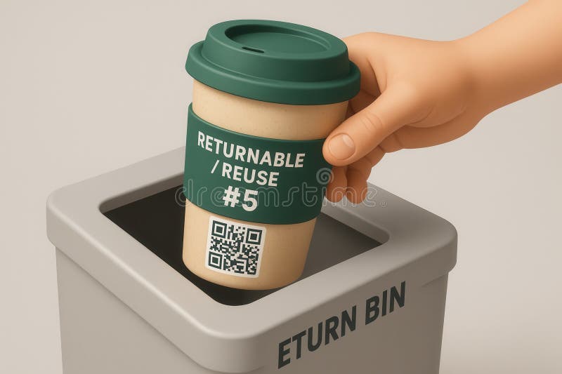 Returnable Cup Stock Illustrations – 8 Returnable Cup Stock ...