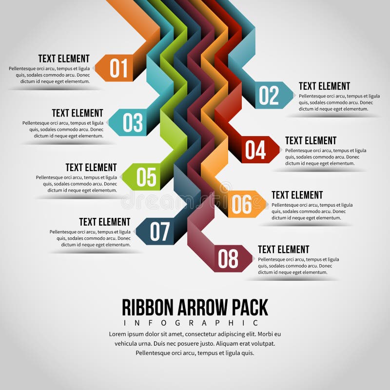 Arrow Stack Progress Infographic Stock Illustrations – 419 Arrow Stack ...