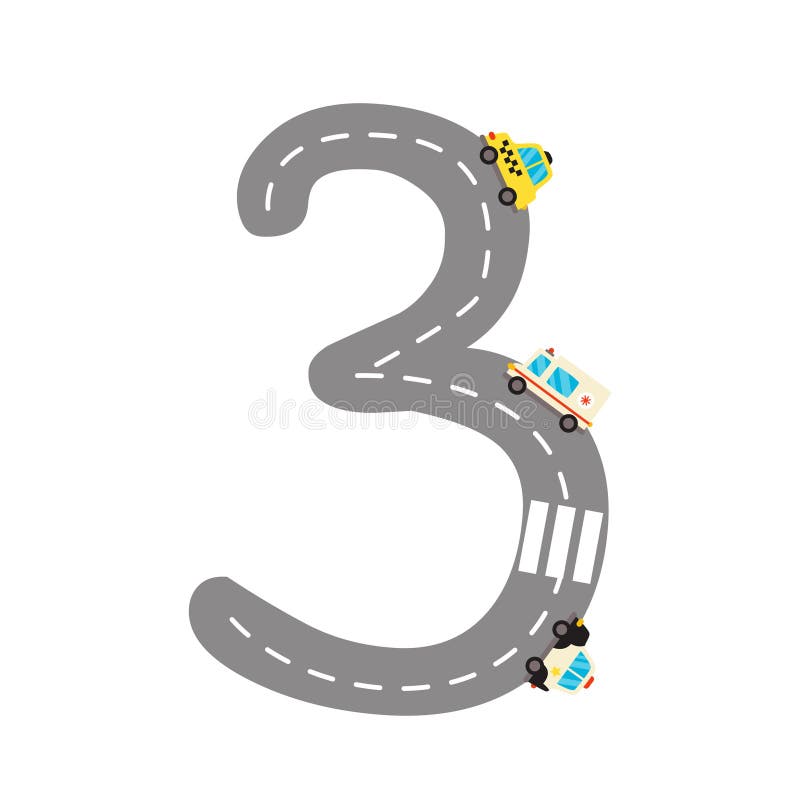 Number 3 Funny Stock Illustrations – 567 Number 3 Funny Stock ...