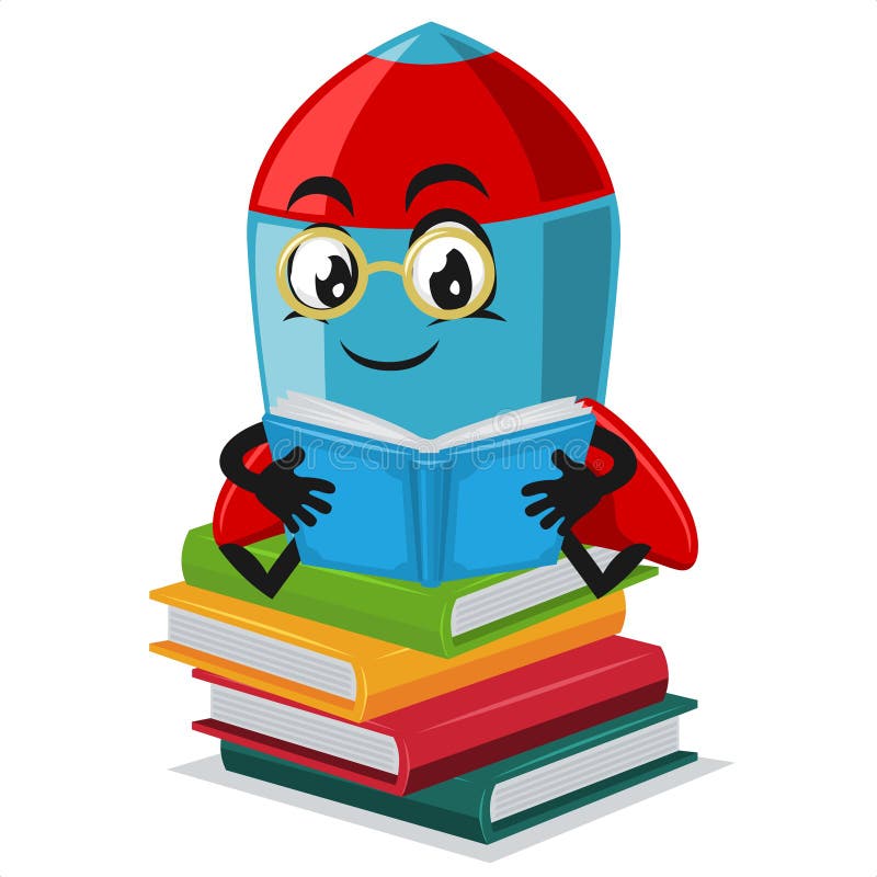 Vector Illustration of Rocket Character or Mascot Stock Image ...