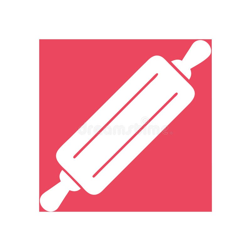Vector Illustration of Rolling Pin for Baking and Cooking Themes in ...