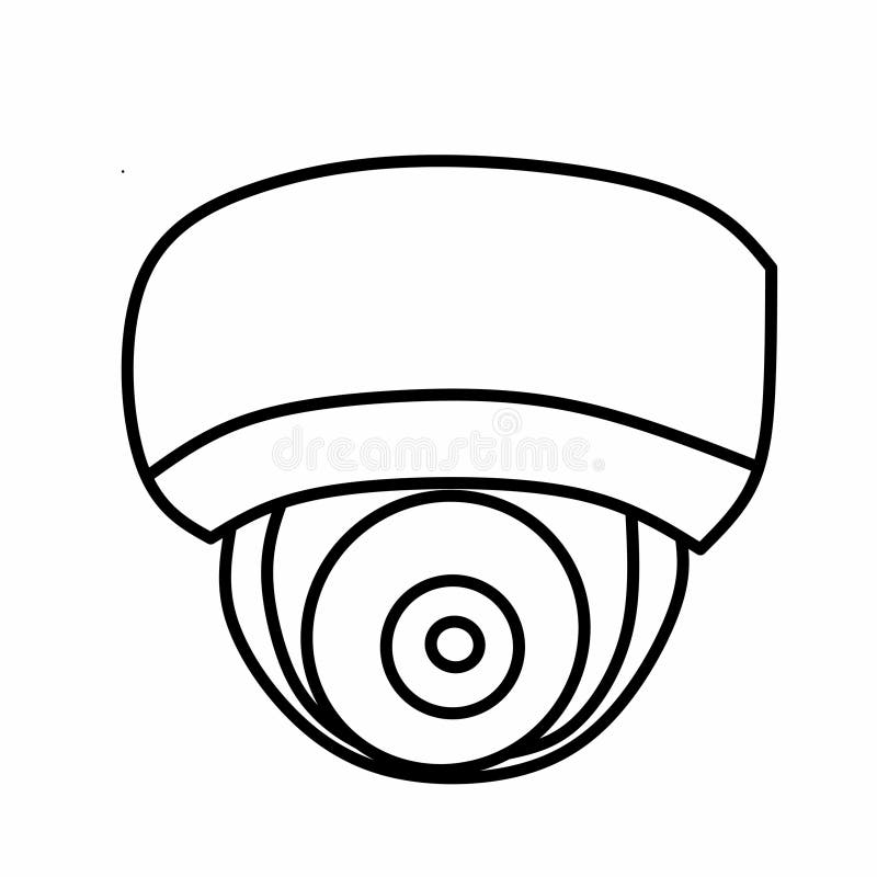 Cctv Drawing Line Stock Illustrations – 788 Cctv Drawing Line Stock ...