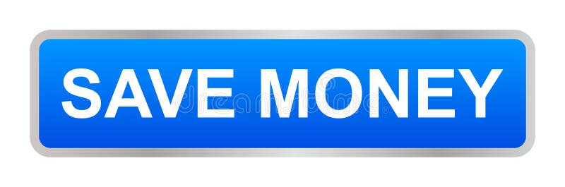 Blue Save Money Button Stock Illustrations – 1,596 Blue Save Money ...
