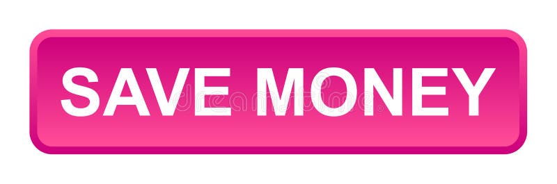 Save money button stock vector. Illustration of bank - 121966750