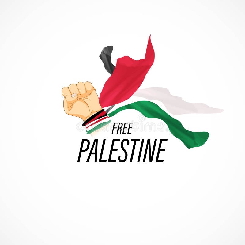 Vector Illustration for Save Palestine. Stock Vector - Illustration of ...