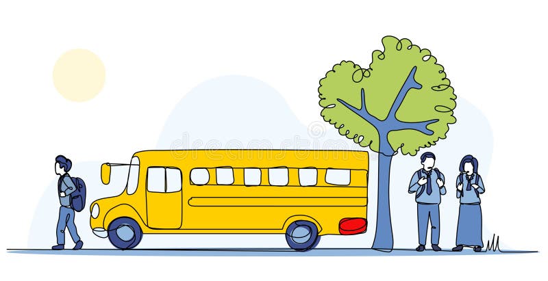 Pick Up School Stock Illustrations – 213 Pick Up School Stock ...