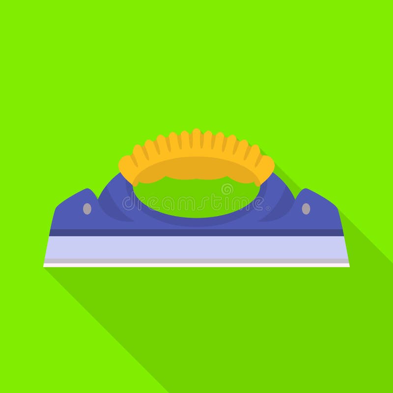 Vector Illustration of Scraper and Glass Symbol. Web Element of Scraper ...