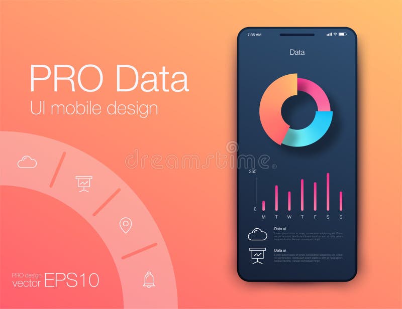 Weather Application Template. Cloudy and Sunny Screens. UI UX App ...