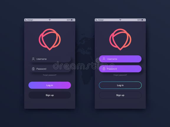 Vector Illustration of Screens and Web Concept Stock Vector ...