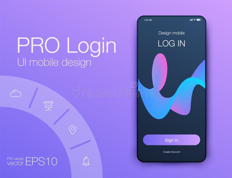 Vector Illustration of Screens and Web Concept Stock Vector ...