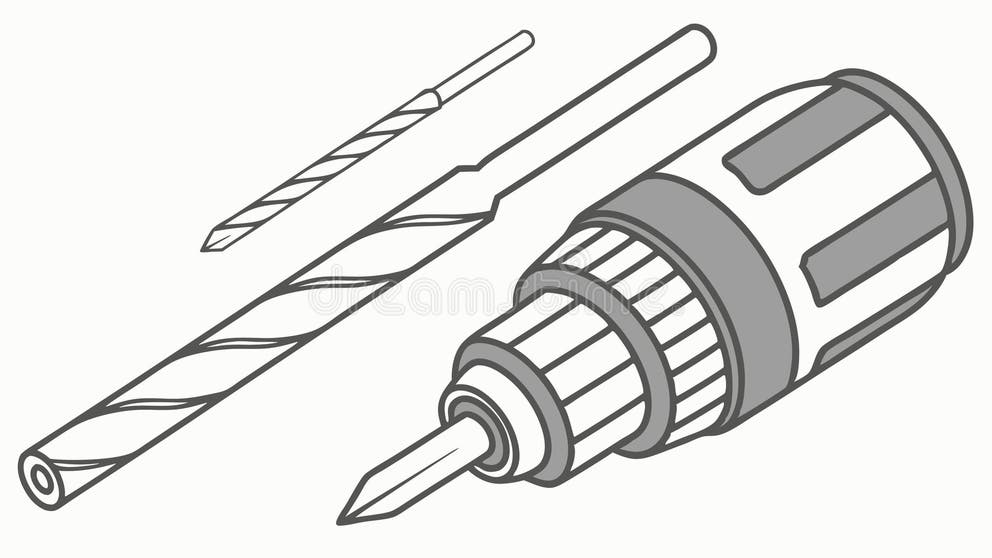 Interchangeable Screwdriver Bits Stock Illustrations – 58 ...
