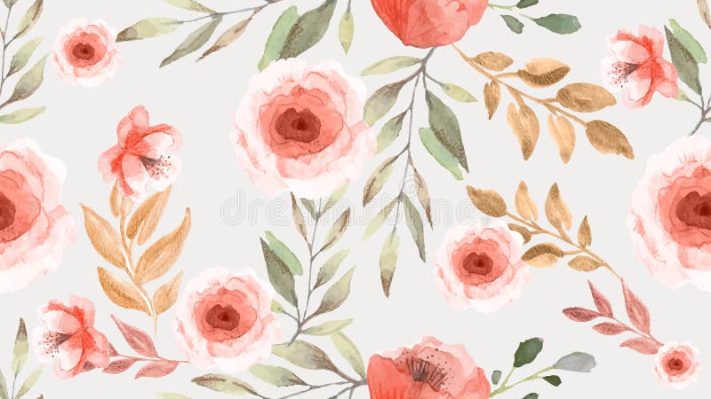 Seamless Floral Pattern in Spring for Wedding, Anniversary, Birthday ...
