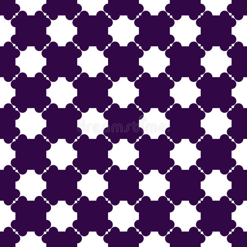 Vector Illustration of Seamless Geometric Pattern. Aesthetic Tile ...