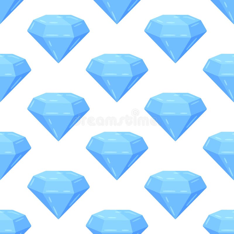 Vector Illustration of a Seamless Vector Pattern of Diamonds. Stock ...