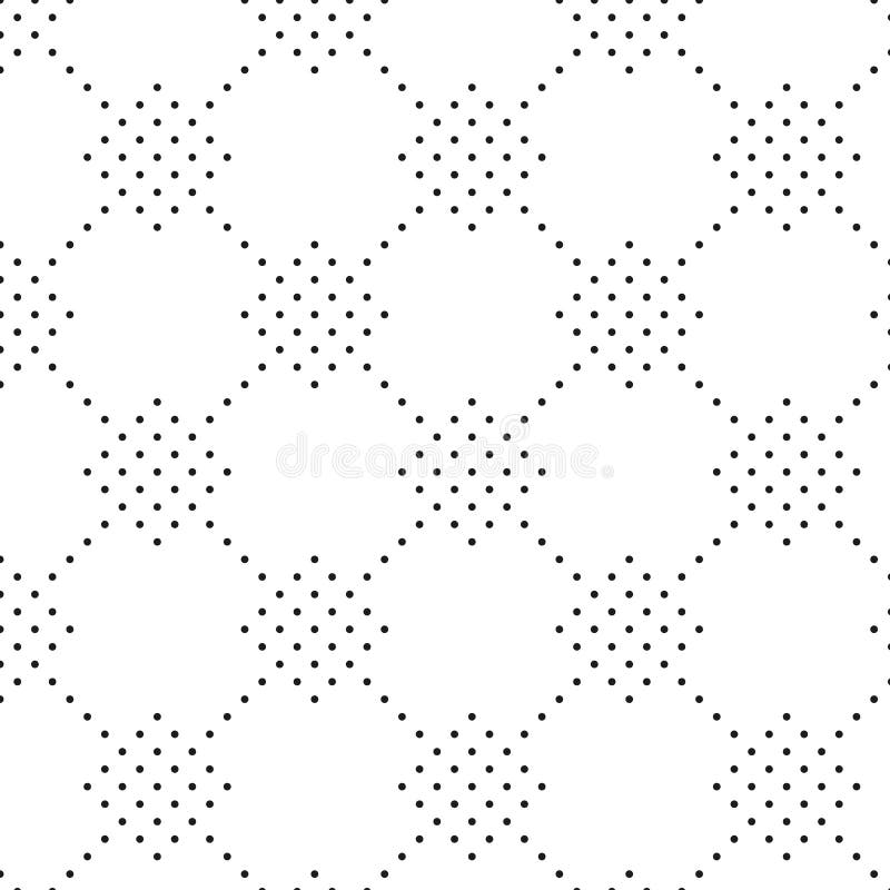 Vector Illustration Seamless Pattern of Dots Stock Vector ...