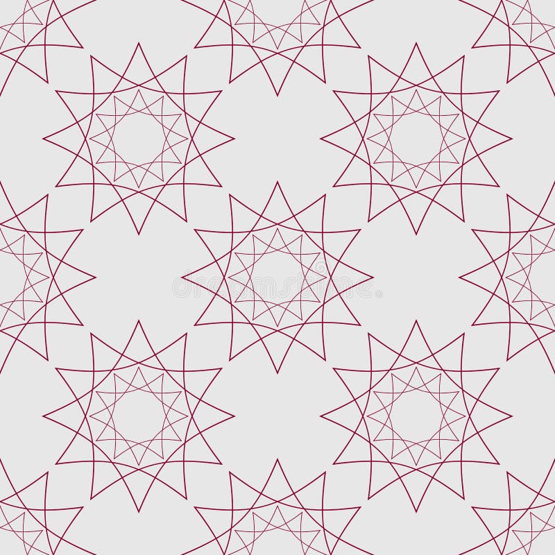 Vector Illustration of Seamless Pattern Shape Stock Vector ...