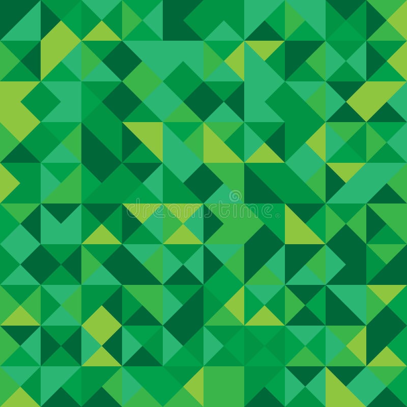 Vector Illustration of a Seamless Pattern of Simple Triangles in Shades ...