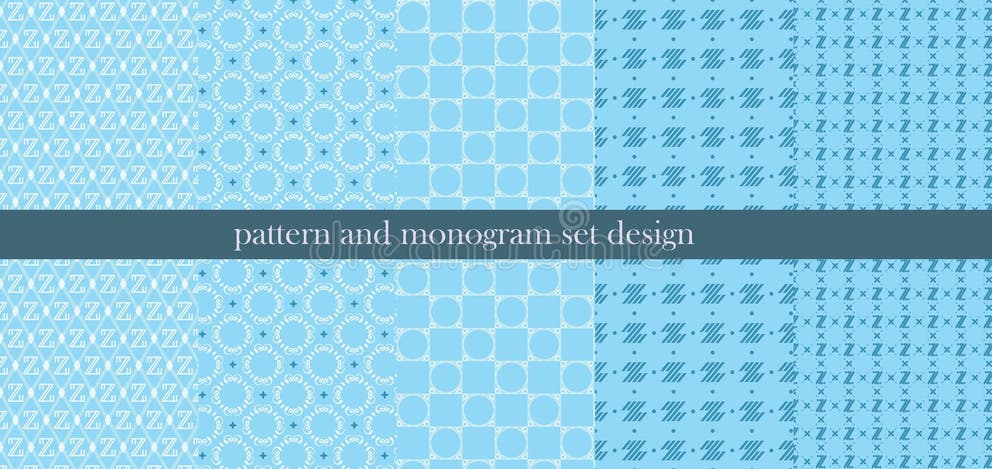 Vector Illustration of Seamless Patterns Set Stock Vector ...