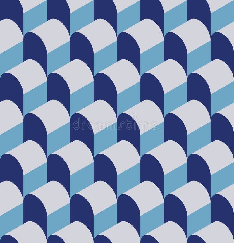 Vector Illustration of a Seamless Repeating Geometric Pattern. Stock ...