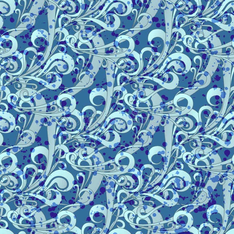 Vector Illustration of Seamless Square Vintage Color Pattern with ...