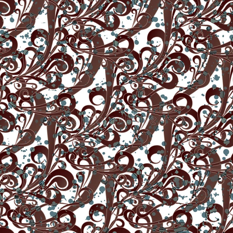 Vector Illustration of Seamless Square Vintage Color Pattern with ...