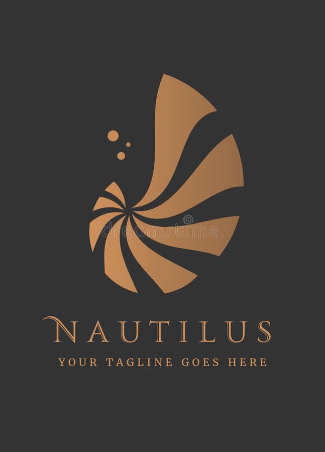 Nautilus Shell Logo Stock Illustrations – 890 Nautilus Shell Logo Stock ...