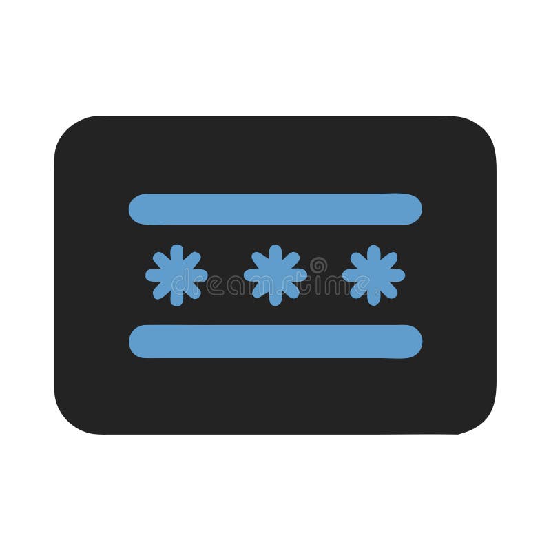 Vector Illustration Secure Password with Stars for Web Security and ...