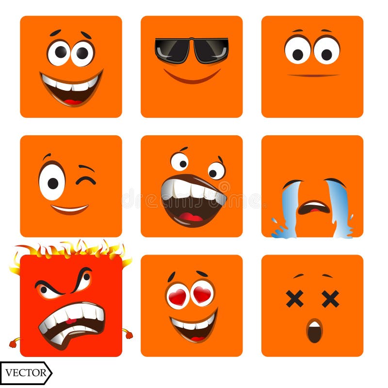 Single Emoticons Stock Illustrations – 359 Single Emoticons Stock ...