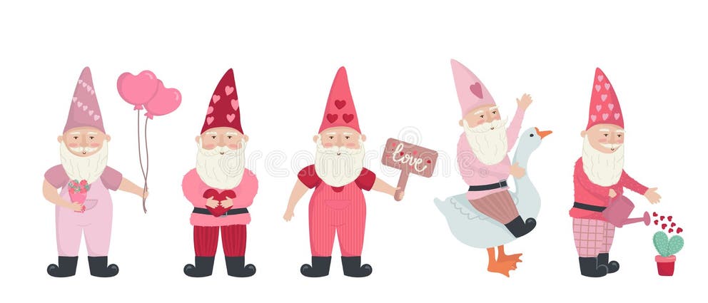 Garden Gnomes Clipart Stock Illustrations 1 062 Garden Gnomes Clipart