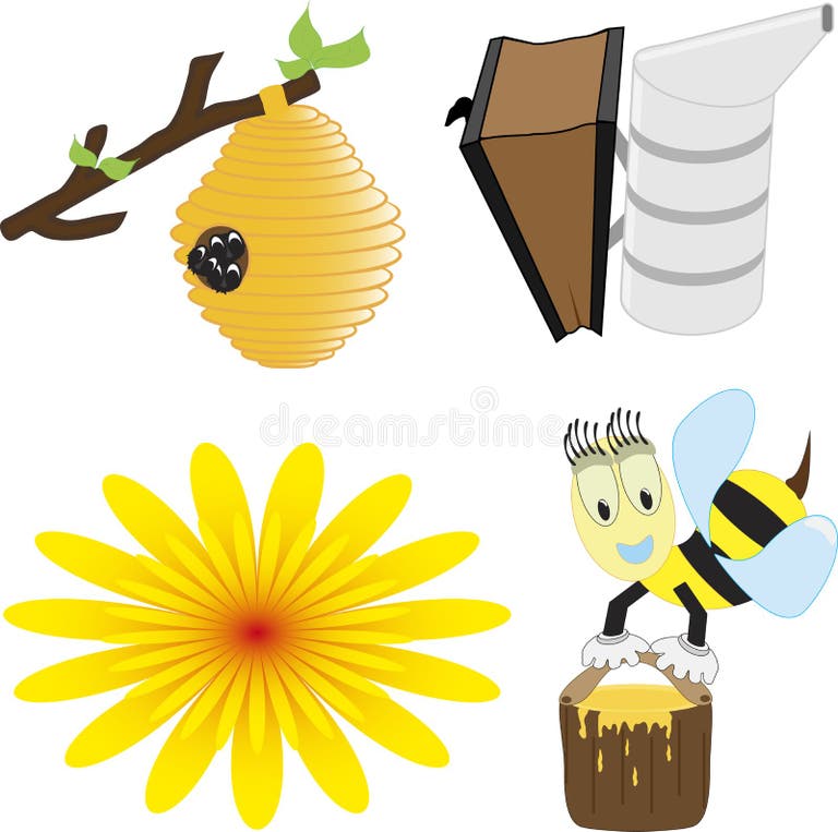 Queen Bee Sunflower Stock Illustrations 56 Queen Bee Sunflower Stock