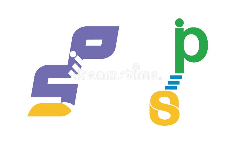 Set of Modern Tech Symbols Isolated Stock Vector - Illustration of ...