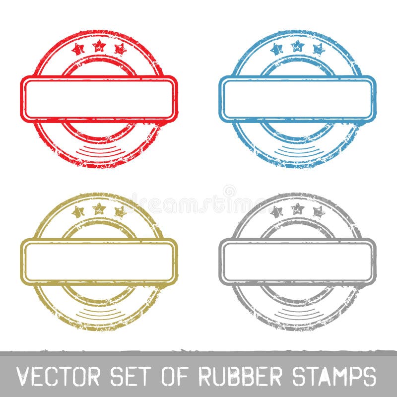 Set of rubber stamps stock vector. Illustration of insignia - 30182541