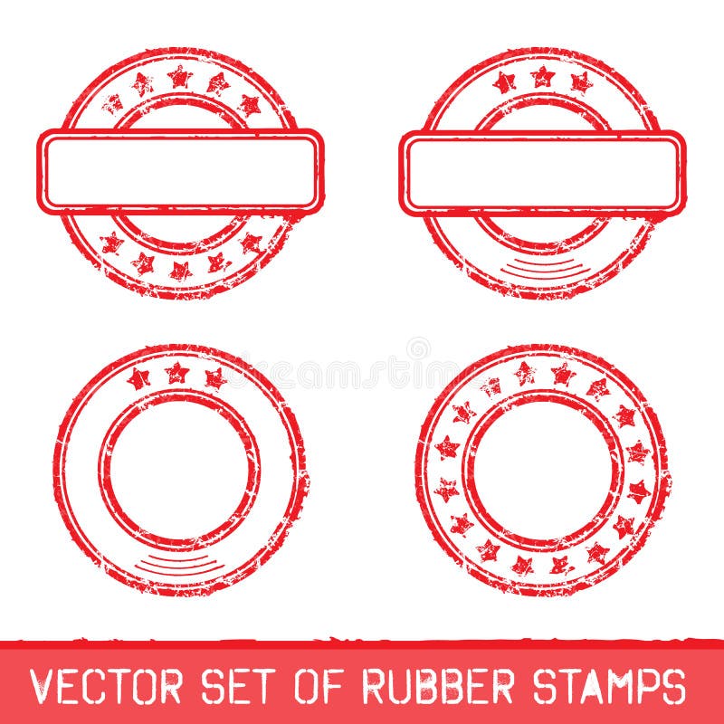 Set of rubber stamps stock vector. Illustration of grunge - 30190954