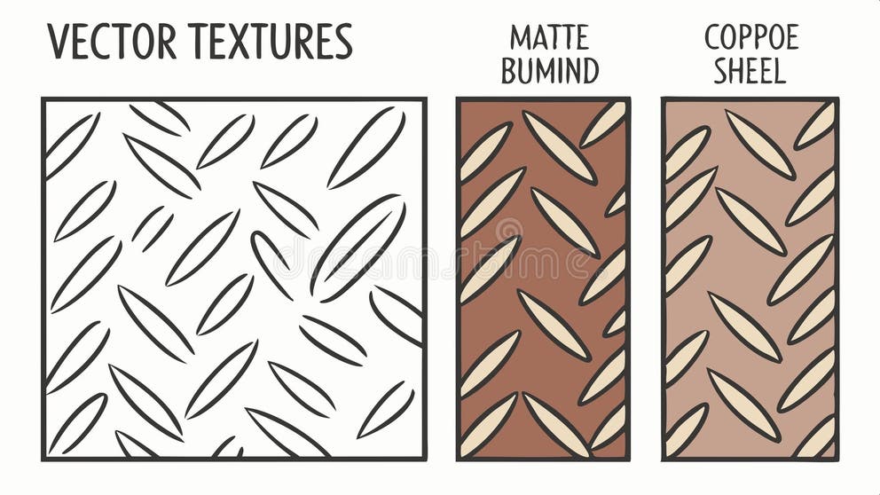 Texture Swatches Set, Material and Surface Design Vector Design ...
