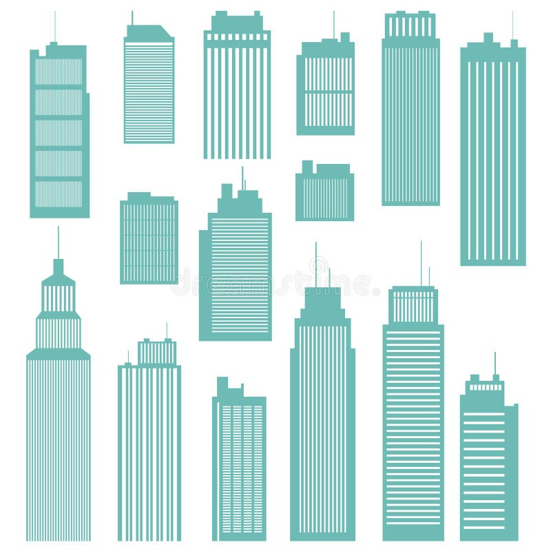 Office Buildings stock vector. Illustration of building - 29802084