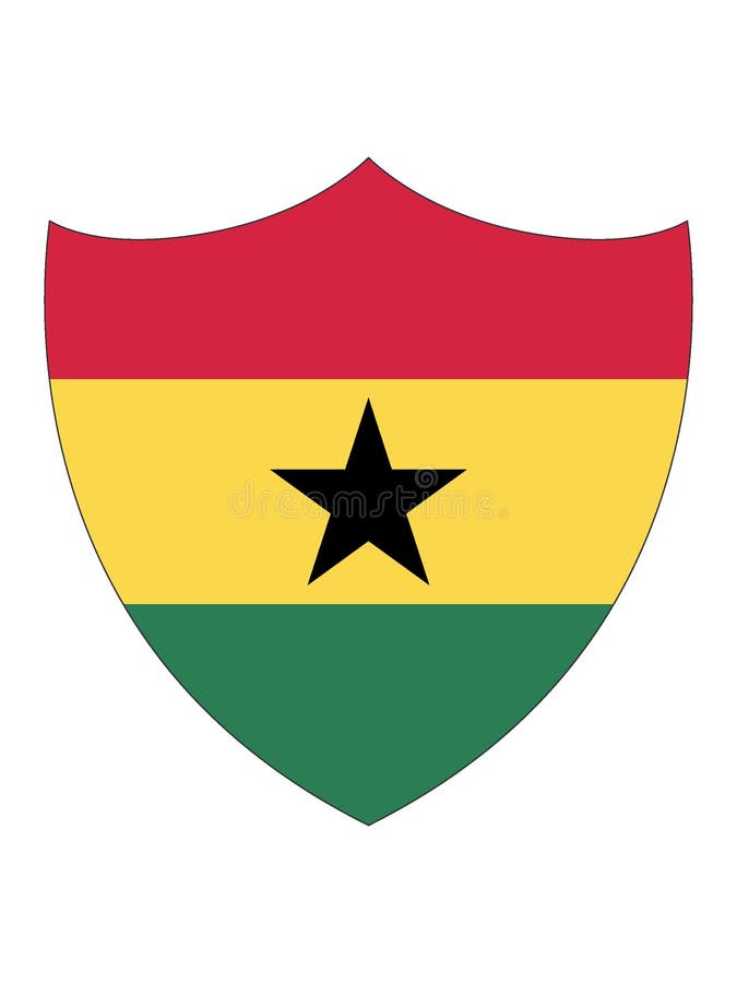 Shield Shaped Flag of South Africa Stock Vector - Illustration of ...