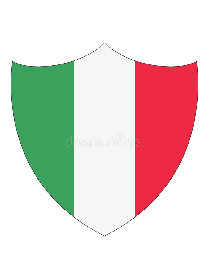 Italy Flag Shield Stock Illustrations – 689 Italy Flag Shield Stock ...
